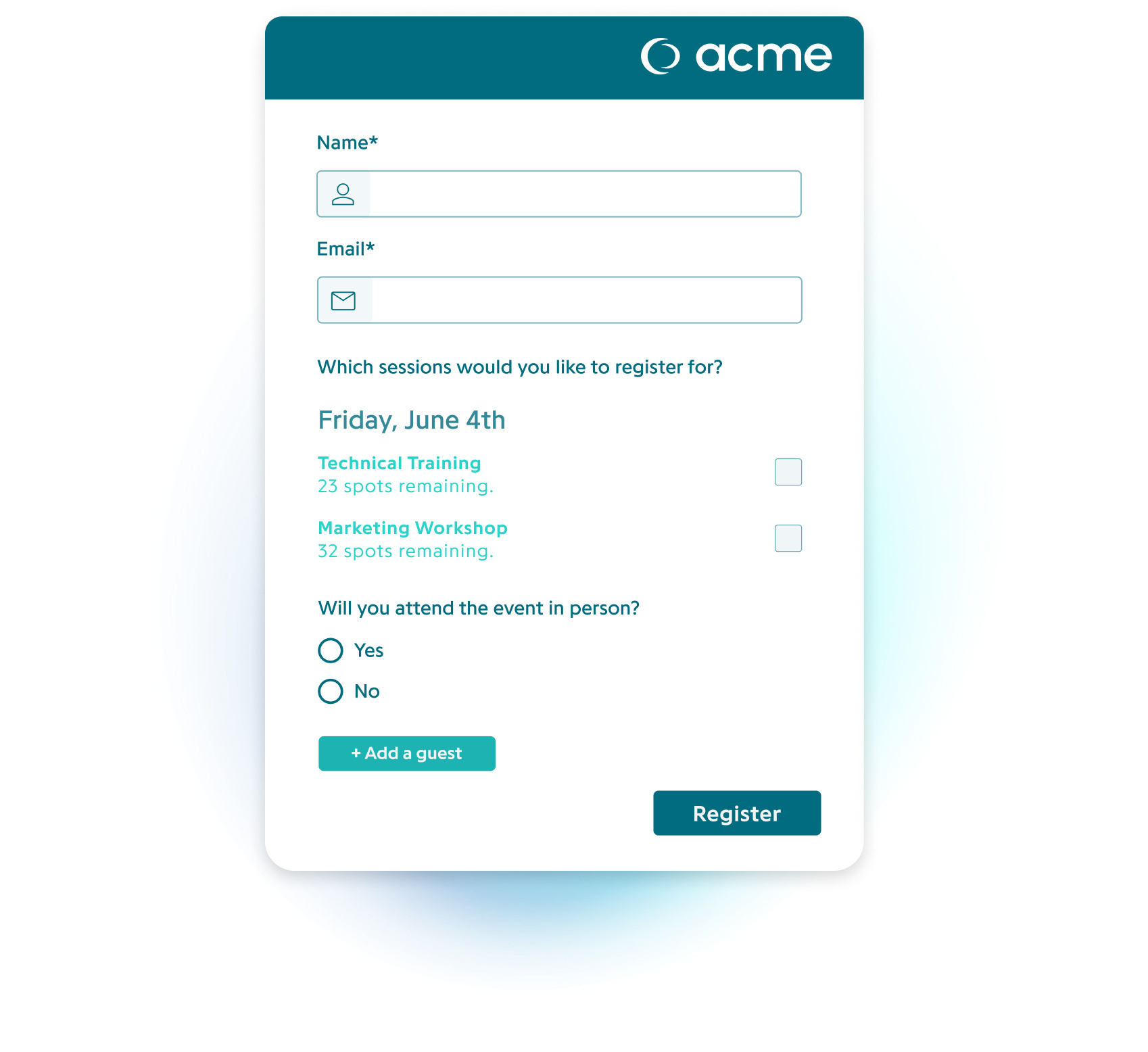 Create Your Registration Forms with Ease Thanks to Eventdrive